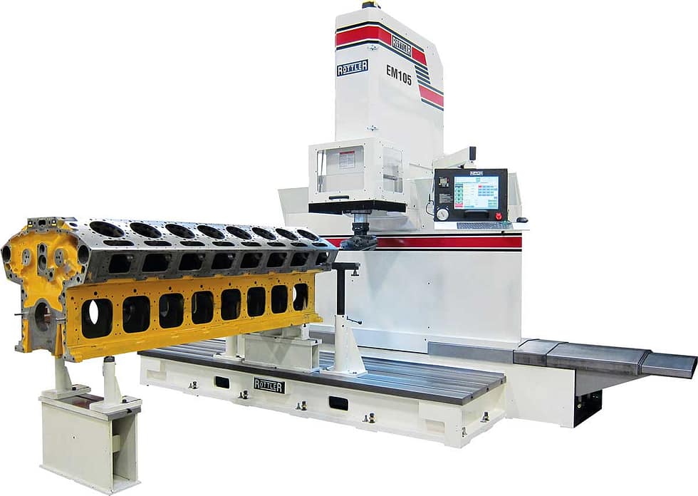 Rottler EM105H | HD Boring, Surfacing & Line Boring Machine